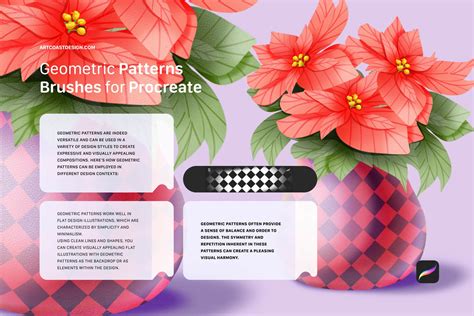 Geometric Patterns For Procreate Symmetrical Elegance