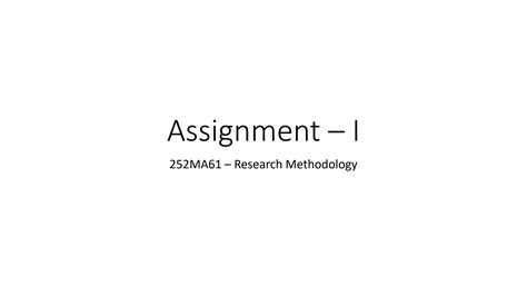 Solution Assignment I Studypool