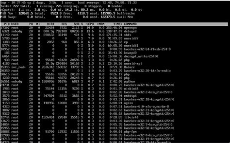 Cpu Usage 100 General Support Unraid