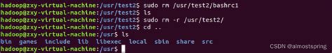 【大数据实验一 】熟悉常用的linux操作和hadoop操作 Csdn博客