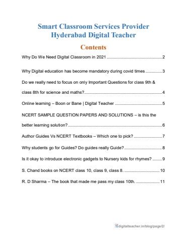 Digital Classroom Services Provider In Hyderabad India Digital Teacher