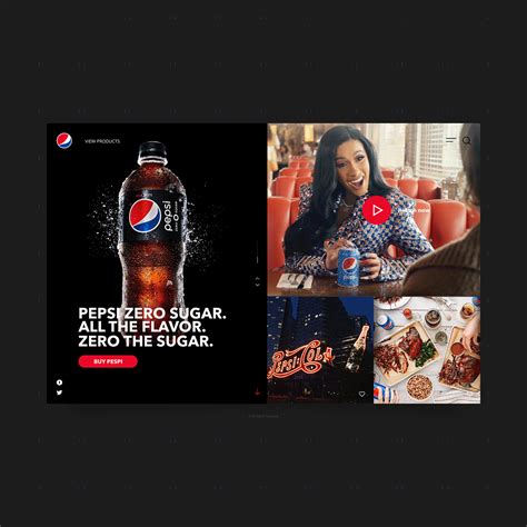 Pepsi Design Inspiration Redesign On Behance Pepsi Design Inspiration Redesign On Behance