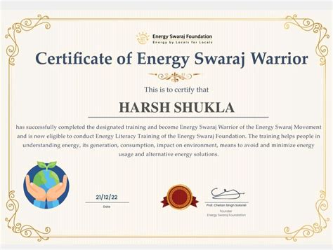 Harsh Shukla On Linkedin Training Energy Energysaving