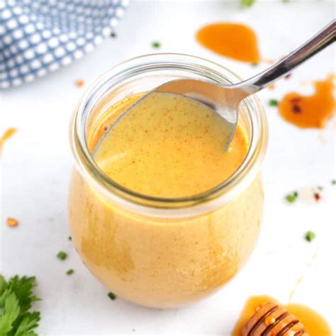 Simple Hot Honey Dressing Recipe Spicy Vinaigrette Borrowed Bites