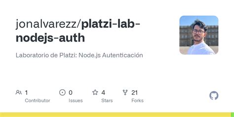 Github Jonalvarezzplatzi Lab Nodejs Auth Laboratorio De Platzi