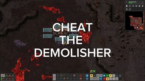 Factorio Space Age How To Cheat The Vulcanus Squirm Worm Demolisher Youtube