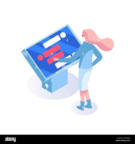 Client Manager Flat Vector Illustration Customer Support Manager