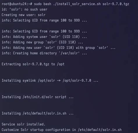 How To Install Apache Solr On An Ubuntu 2404 Server