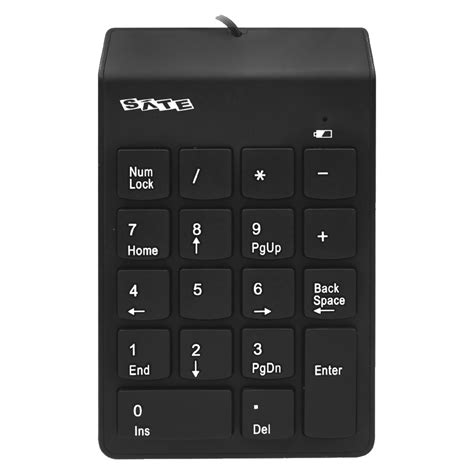 Teclado Numerico Satellite Ak 184 Preto Camicado