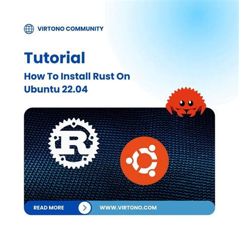 Rustprogramming Ubuntu Rust Community Tech Tutorial Virtono Networks ☁