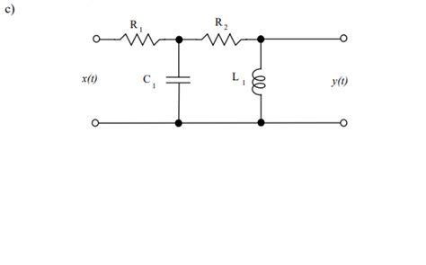 Solved Derive The Differential Equation Relating The Input