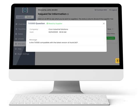 Iws Rfi System Streamline Industrial Sourcing