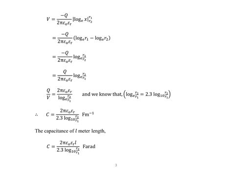 Lecture Notes Eeec6430310 Electromagnetic Fields And Waves Cylindrical Capacitor And Solenoid