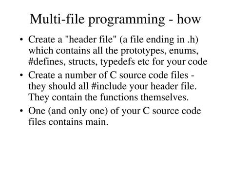 C Programming Overview Lecture Iv Powerpoint Slides Learnpick India