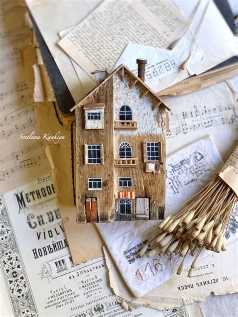 Домик для интерьера «Письма в детство домики дрифтвуд в интернет магазине на Ярмарке Мастеров