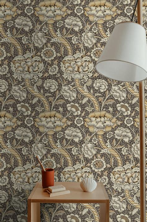 William Morris Wandle Wallpaper Blue Peel And Stick Arts And Crafts