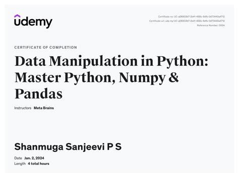 Shanmuga Sanjeevi On Linkedin Datascience Python Numpy Pandas Professionaldevelopment