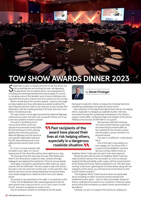 professional recovery magazine issue 383 back issue