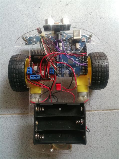 Đồ án Oto Dò đường Dùng Arduino L298