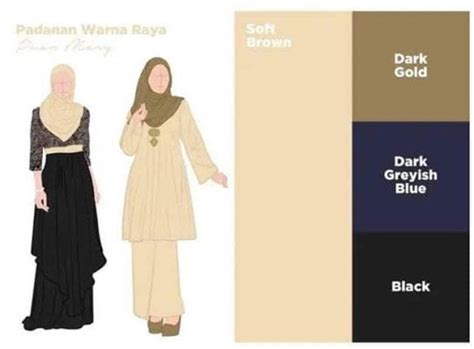 Tips Padanan Warna Tudung Dan Baju Kurung Yang Matching Lanafira