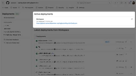 Faster Workspace Creation With Github Actions Guides