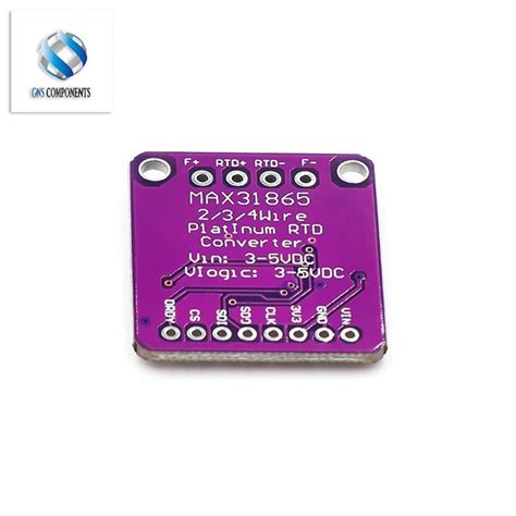 China Low Price Max31865 Temperature Sensor Module Gy Max31865 Rtd Digital Conversion Module