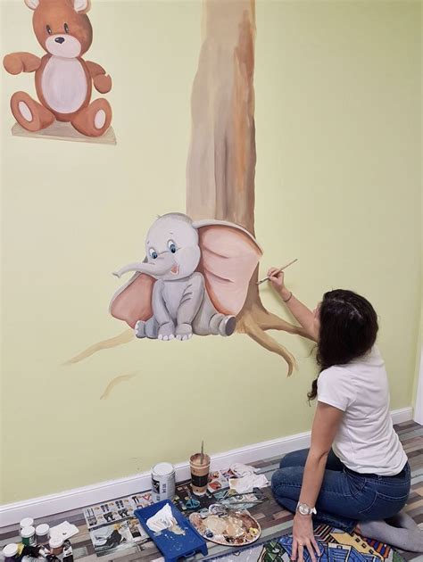 Роспись детской Роспись стен Стена