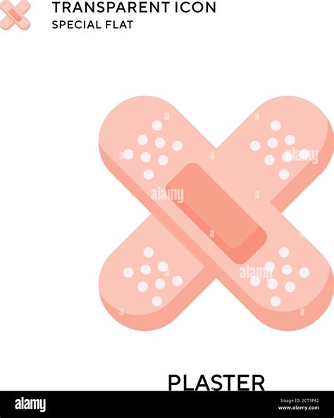 Plaster Vector Icon Flat Style Illustration Eps 10 Vector Stock