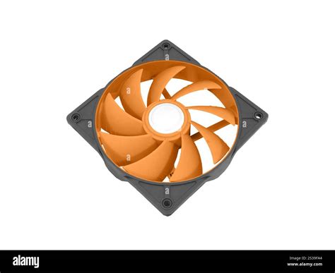 computer chassis cpu cooler isolated on white background computer