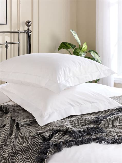 Buy Hotel Pure Luxury White 5 Star Oxford Pillowcase Pair From The Next