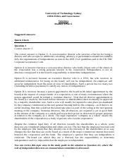 Tutorial Module 4 P1 Solutions Pdf University Of Technology Sydney