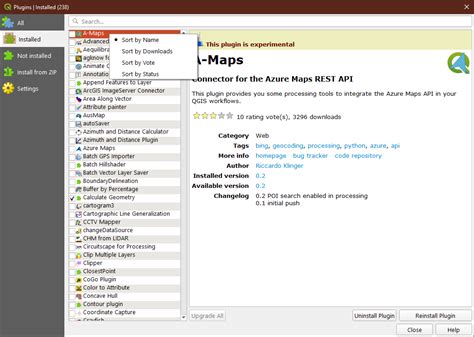 Plugins Manager Additional Sort By Criteria · Issue 33463 · Qgis
