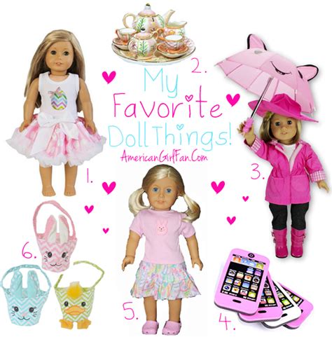 My Favorite Doll Things Week 2 Americangirlfan