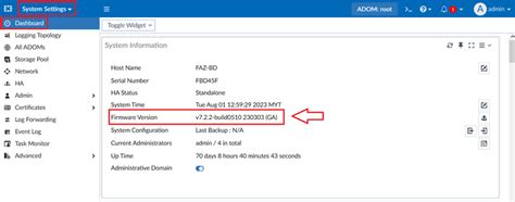 Technical Tip How To Check The Current Running Fo Fortinet Community