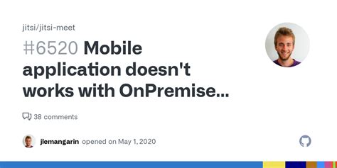 Mobile Application Doesnt Works With Onpremise Servers · Issue 6520