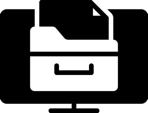 Solid Icon For Repository 31606746 Vector Art At Vecteezy