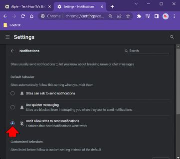 How To Disable Chrome Notifications