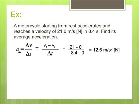 Acceleration Ppt