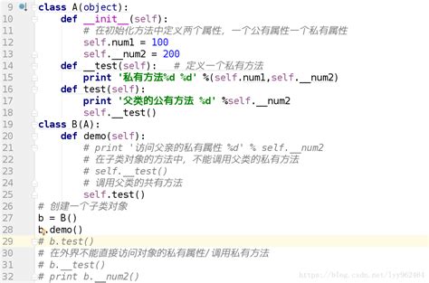 Python中的面向对象之私有属性和私有方法、新旧式类python私有属性方法 Csdn博客