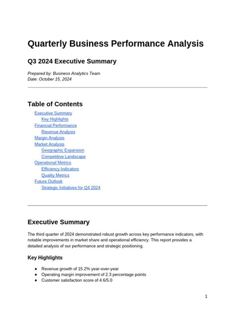 Sample Formatted Report Pdf Sample Formatted Report Pdf