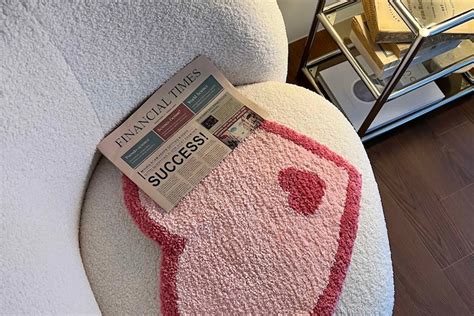 페이퍼가든 자체제작 하트 인 가든 터프팅 러그 하트인하트 위시버킷