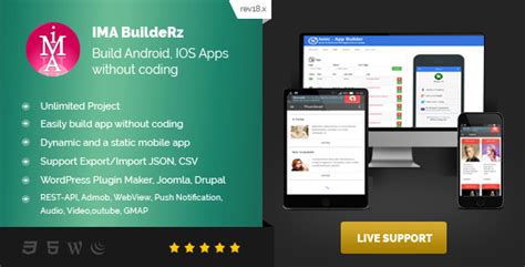 Ionic Mobile App Builder V181210 Nulled Premium Scripts Plugins