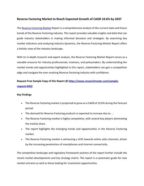 Ppt Reverse Factoring Market Size 2036 Powerpoint Presentation Free