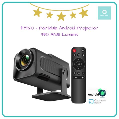 Jual Hy Mini Portable Android Wifi Projector Ansi Lumens
