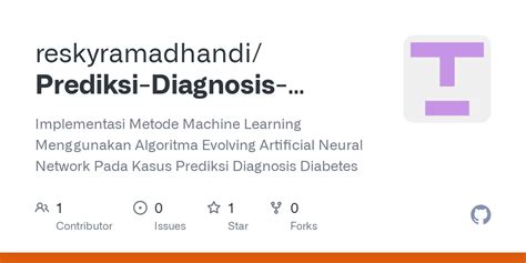 Github Reskyramadhandi Prediksi Diagnosis Diabetes Evolving