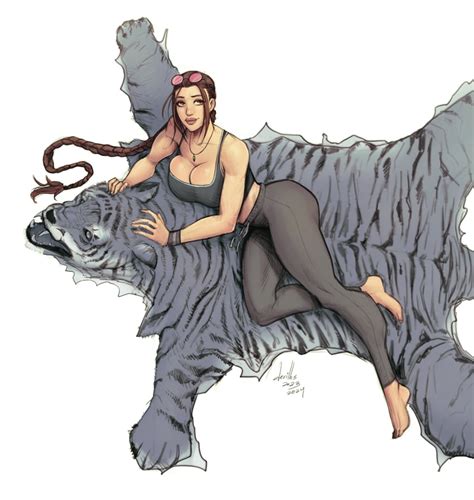 Lara Croft Tomb Raider Drawn By Devilhs Danbooru