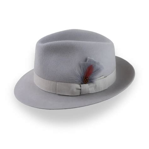 Classic Short Brim Fedora The Phoenix Agnoulita Hats
