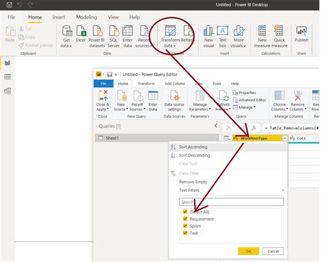 Powerbi Filter A Table On The Way In Stack Overflow