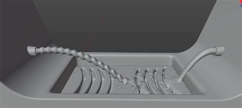 Mantaflow Fluid Stream Not Really Straight With Spherical Artifacts When Increasing Velocity