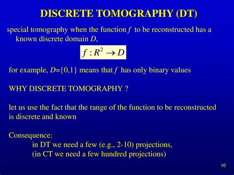 3d Reconstruction From 2d Images Discrete Tomography Ppt Download